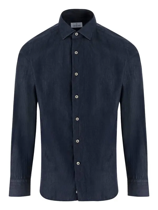 ALESSANDRO GHERARDI Cotton Shirt - Blue
