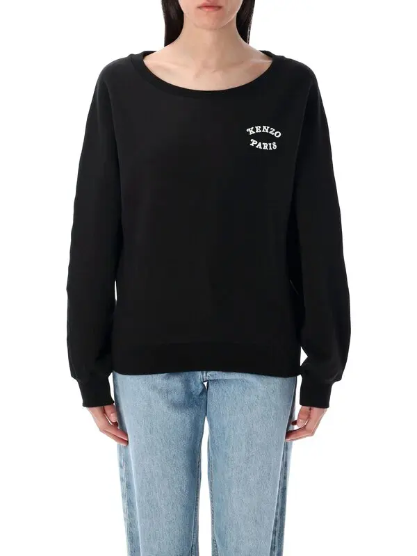 Kenzo Cotton 'verdy Market' Sweatshirt - Black