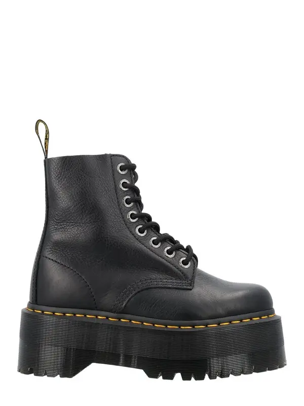 Dr. Martens 1460 Pascal Max Platform Boots - Black