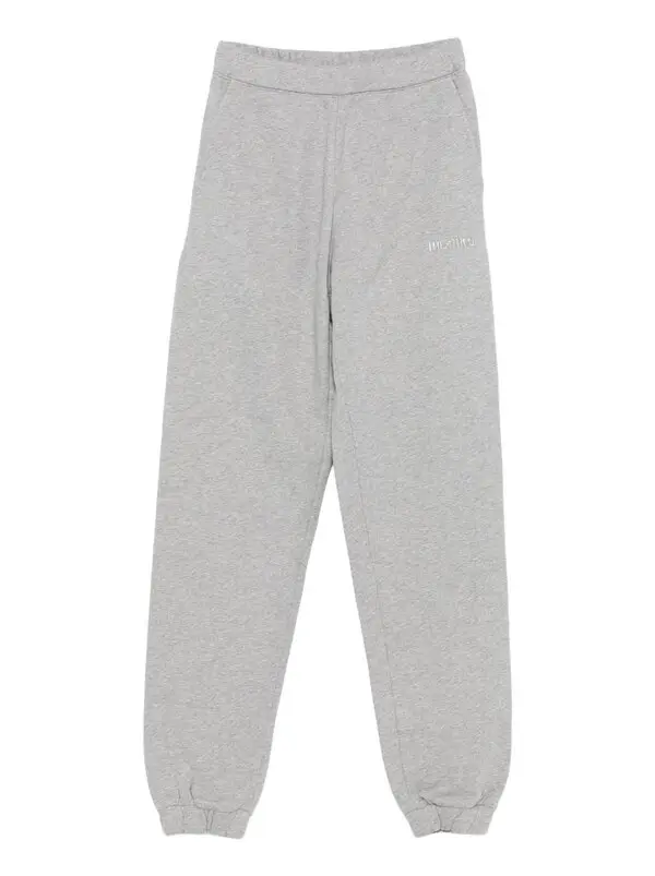 Attico Cotton Sweatpants - Light Grey