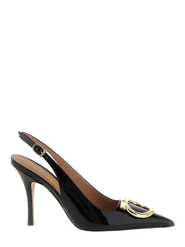 FERRAGAMO Slingbacks - Black