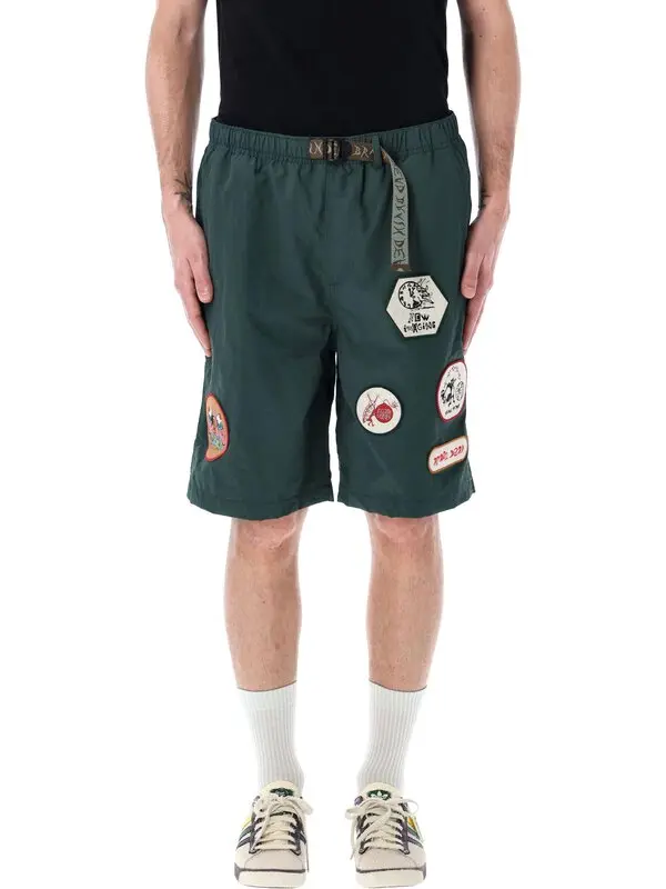 BRAIN DEAD Shorts - Forest Green