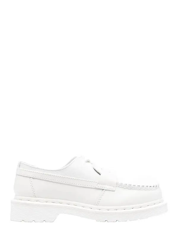 MM6 X DR. MARTENS Leather Loafers - White