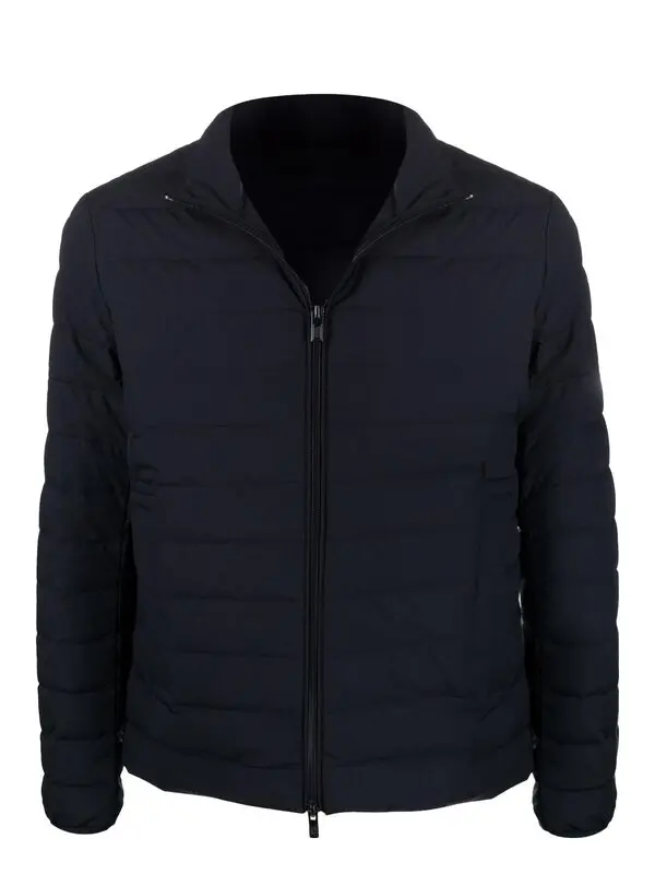 Emporio Armani Short Down Jacket - Blue