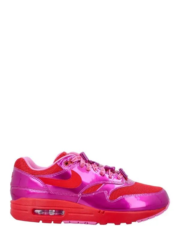 Nike Air Max 1 Premium Sneakers - Playful Pink/university Red