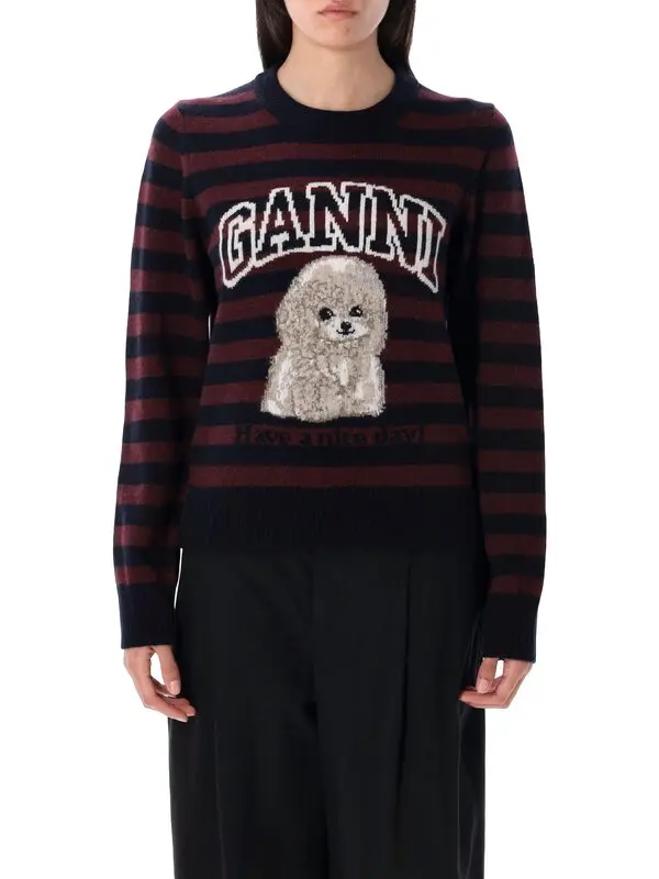 GANNI Sweater - Multicolour