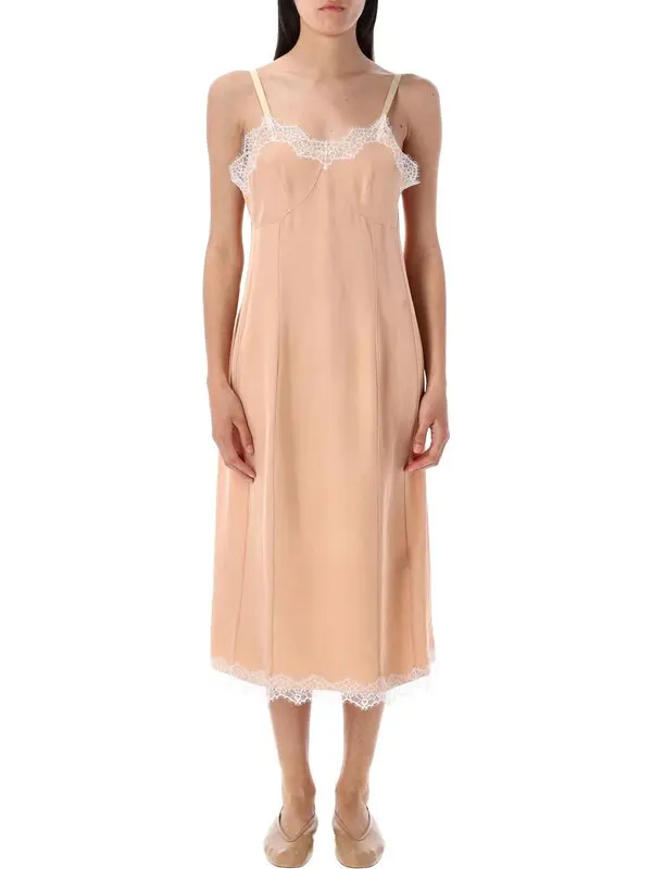 Carven Lingerie Dress - Pink