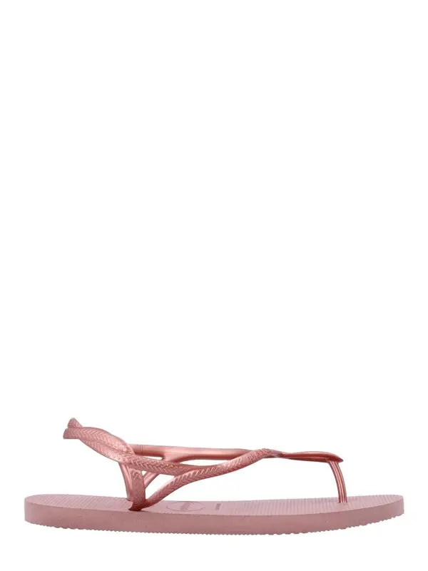Havaianas Luna Flat Sandals - Crocus Rose