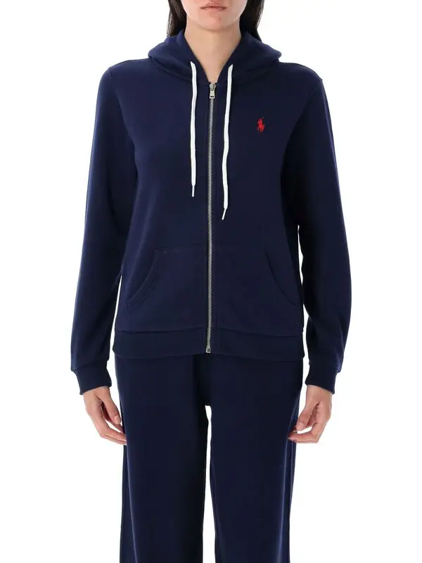 Polo Ralph Lauren Full-zip Fleece Hoodie - Cruise Navy