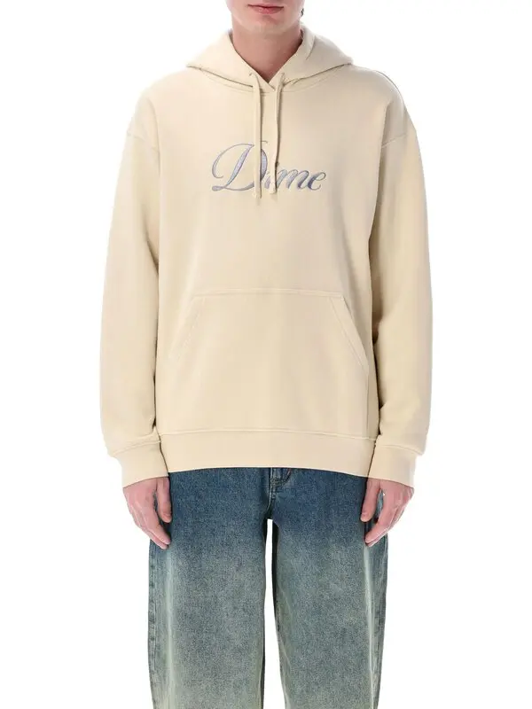 DIME Hooded Long Sleeve Top - Fog