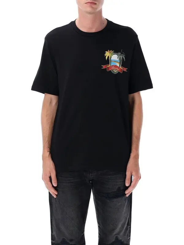 Amiri T Shirts And Polos - Black