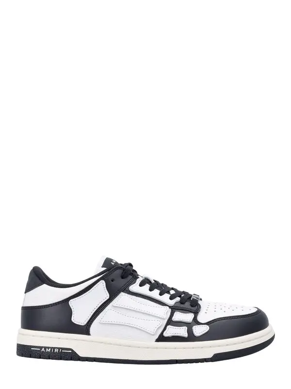 Amiri Skel Top Low Sneakers - Black