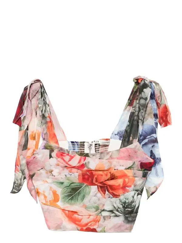 Alice + Olivia Haven Bustier Top - Multicolour