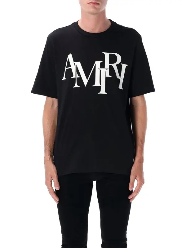 Amiri T Shirts And Polos - Black