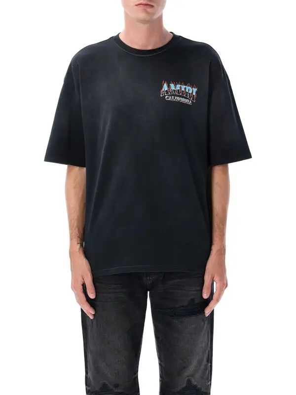 Amiri T Shirts And Polos - Black