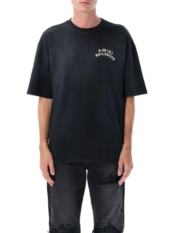 Amiri T Shirts And Polos - Black