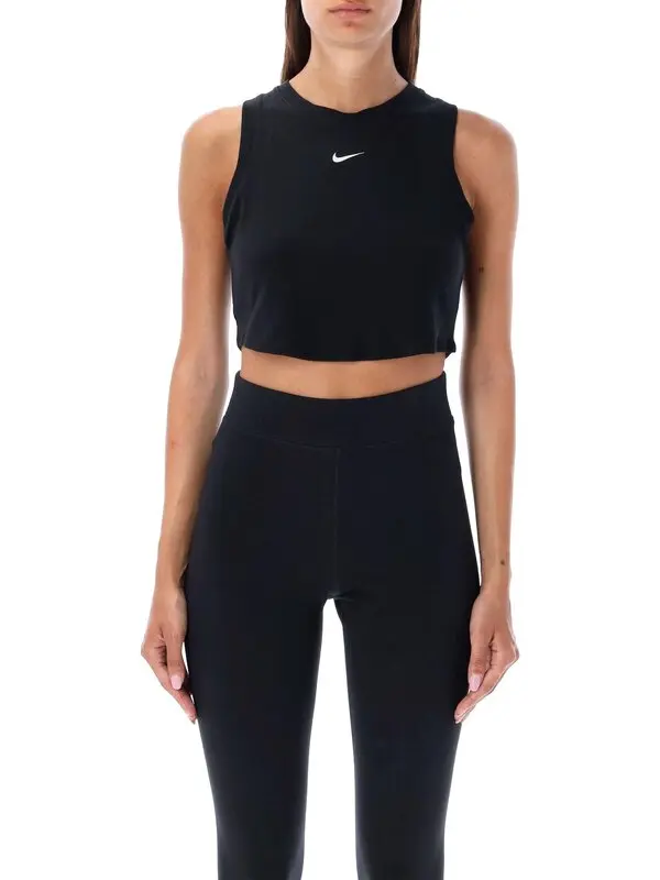 Nike Crop Tank Top - Black