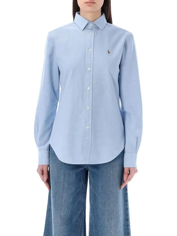 Polo Ralph Lauren Oxford Cotton Shirt - Blu