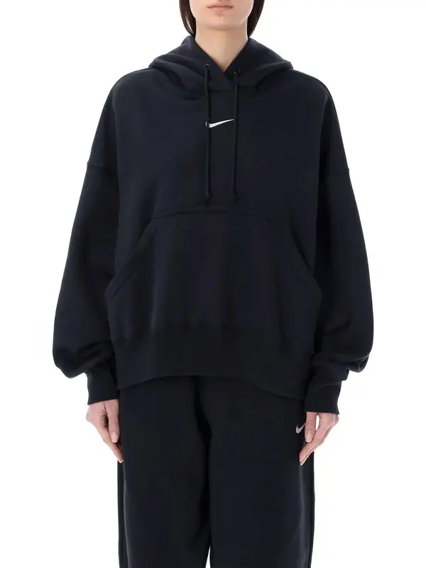 Nike Cotton Blend Phoenix Hoodie - Black