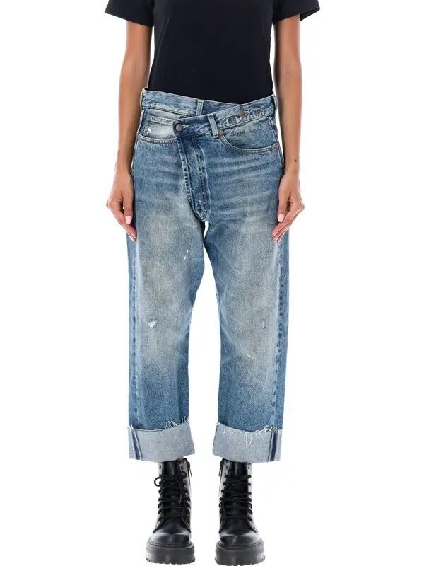 R13 Crossover Jeans - Jasper Blue
