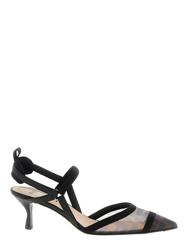 Fendi Colibrì Lite Slingbacks - Black