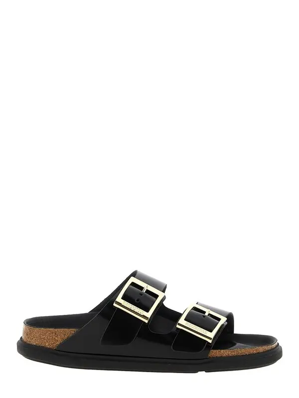 BIRKENSTOCK Arizona Droplet Buckle Sandals - Black