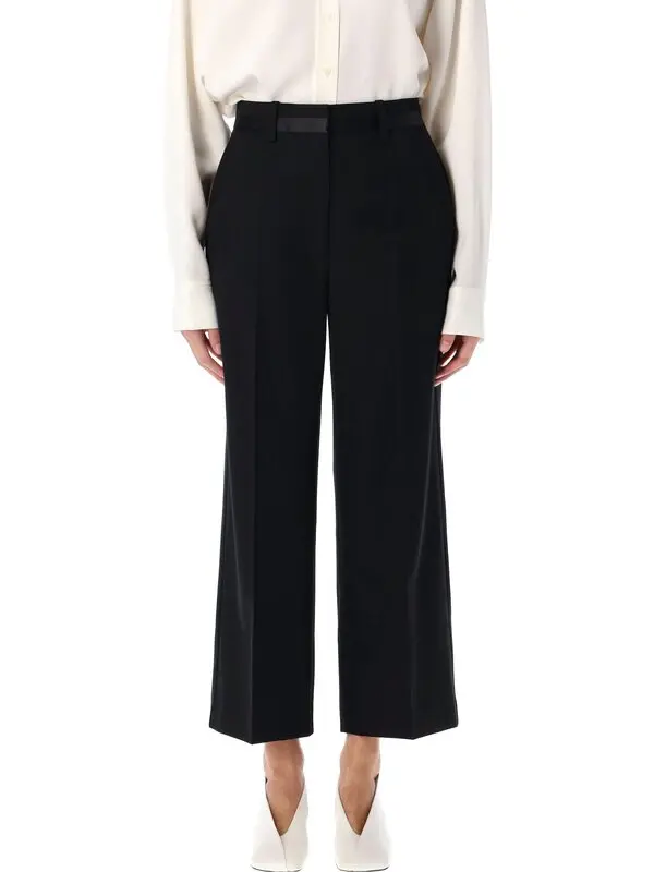 ANINE BING Louisa Wool Trousers - Black