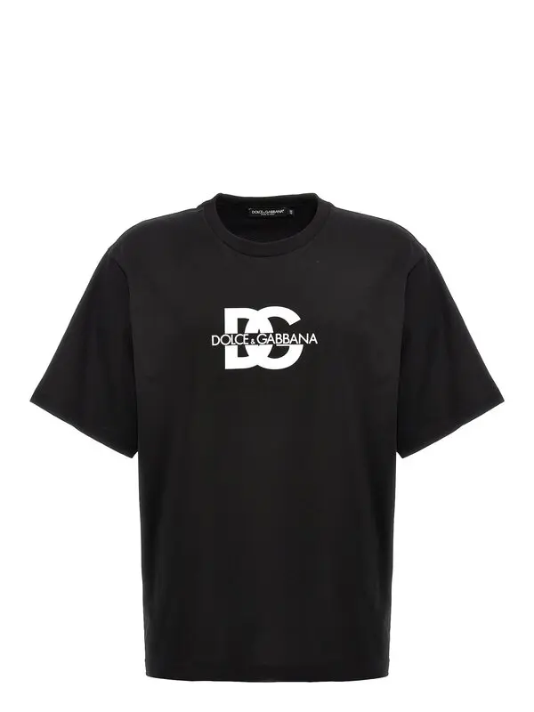 Dolce & Gabbana Logo T-shirt - White/black