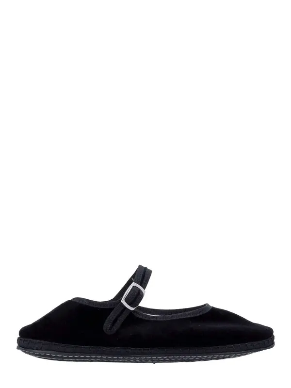 DROGHERIA CRIVELLINI Mary Jane Flats - Black