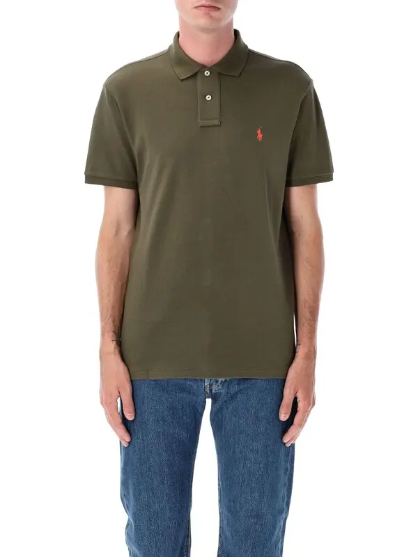 Polo Ralph Lauren T Shirts And Polos - Olive Green
