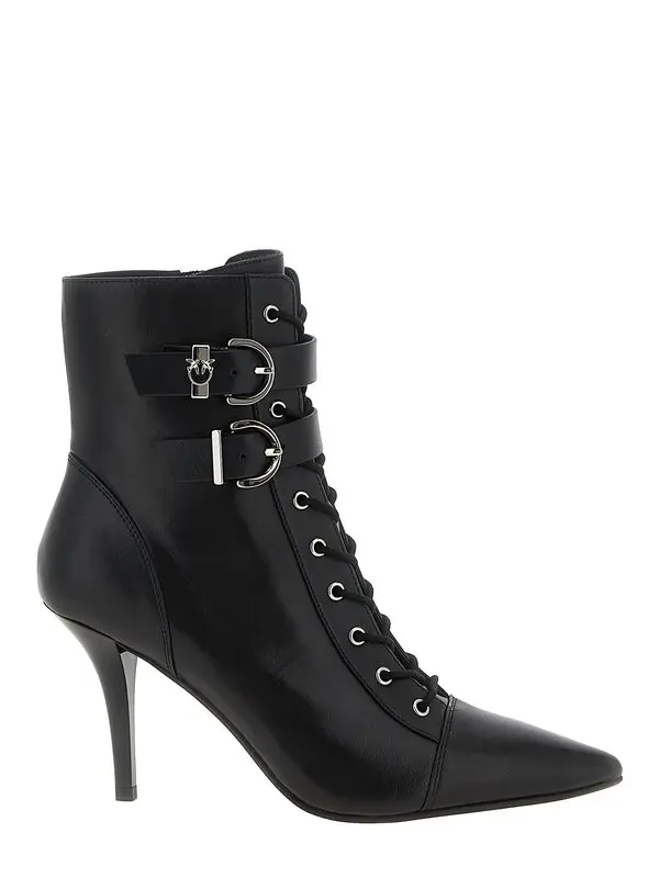 Pinko Lucy 27 Ankle Boots - Black