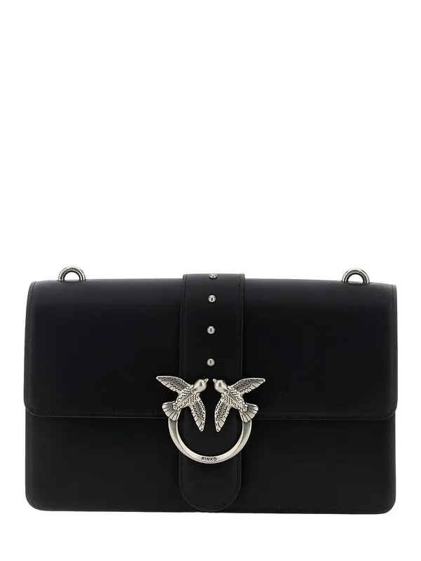 Pinko Love One Classic Crossbody Bag - Black
