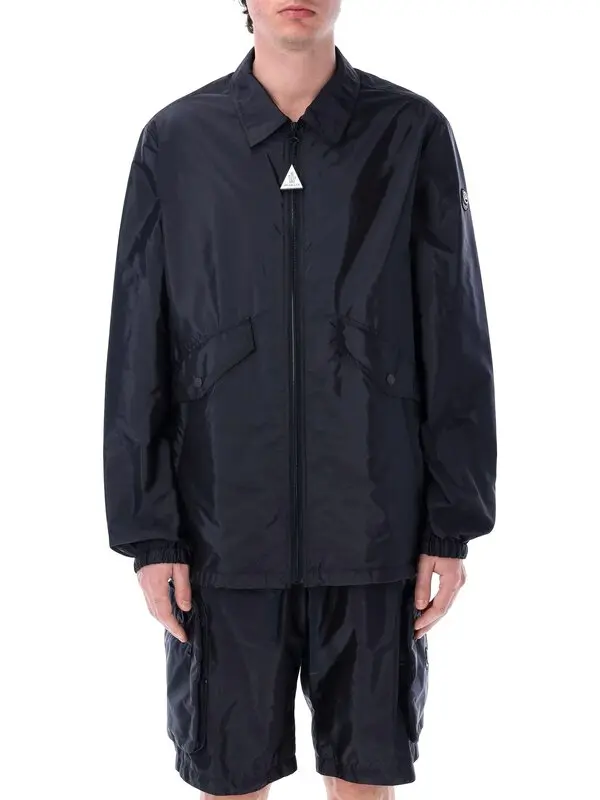 MONCLER GENIUS MERCEDES BENZ Sopdu Shirt Jacket - Blue