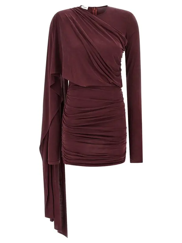 Andamane Xenia Minidress - Bordeaux