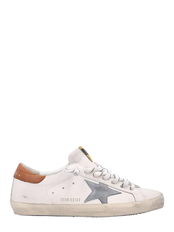 Golden Goose Super-star Sneakers - White Grey Brown