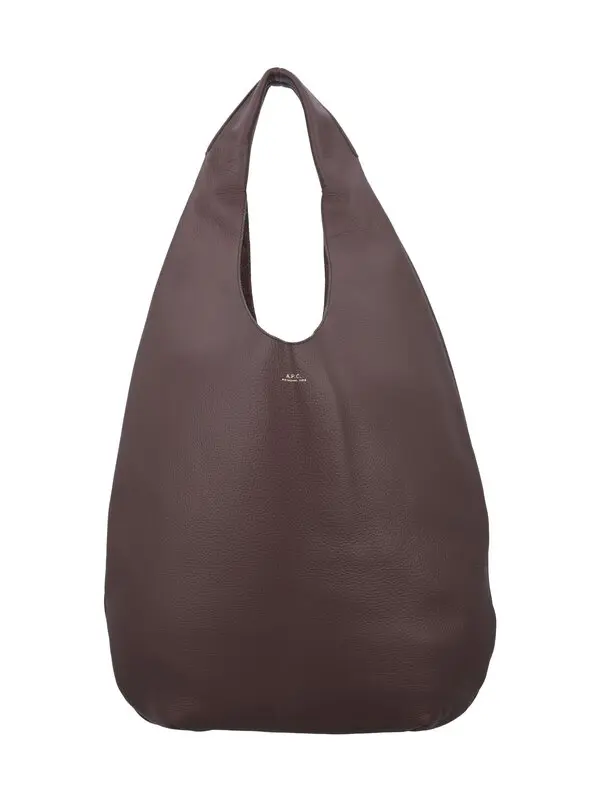 A.p.c. Le Neige Tote - Tonka Brown