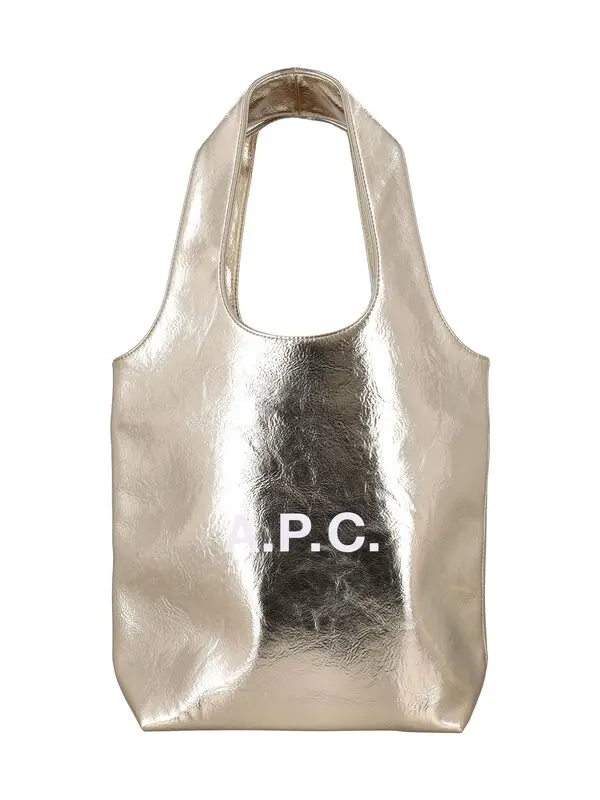 A.p.c. Ninon Small Tote Bag - Pale Gold
