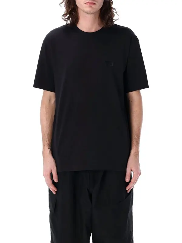 Y3 T Shirts And Polos - Black