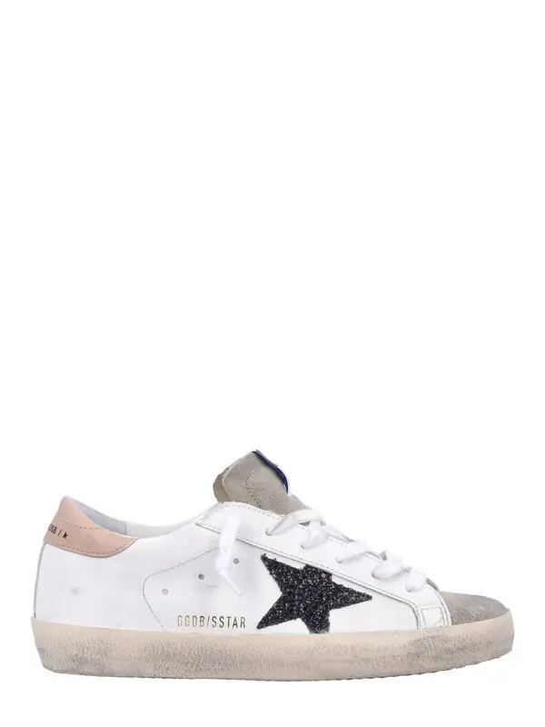 GOLDEN GOOSE Super-star Sneakers - White Top Black Dove