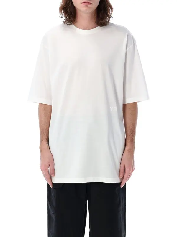 Y3 T Shirts And Polos - White