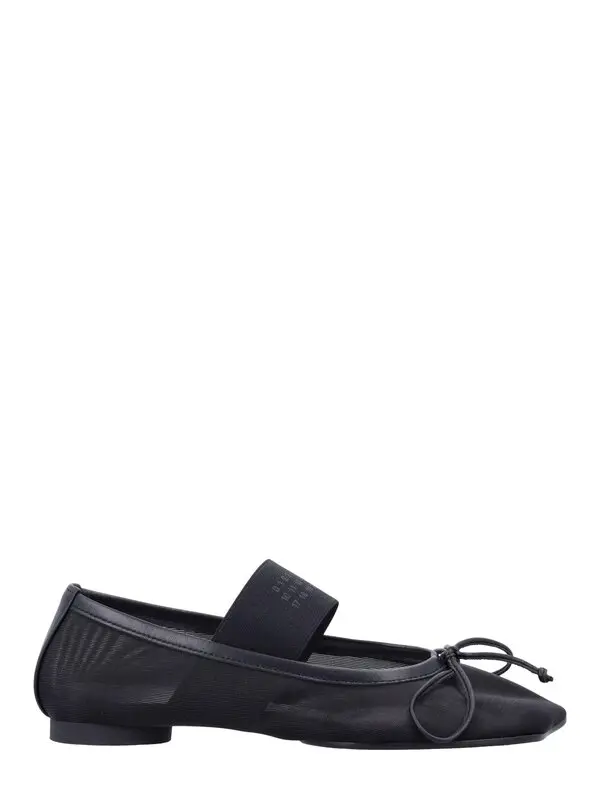 MAISON MARGIELA Mary Jane Ballerinas - Black