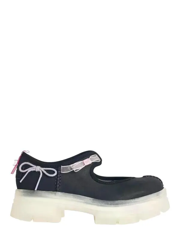 UGG Arnum Bow-embellished Platform Sneakers - Black