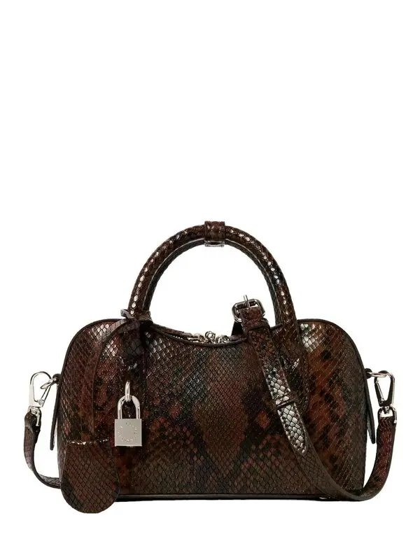 Stella McCartney Snake-print Tote Bag - Brown