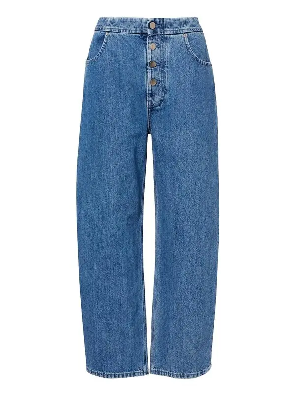 FFORME Barrel-leg Jeans - Blue