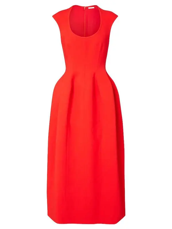 FFORME Midi Dress - Red