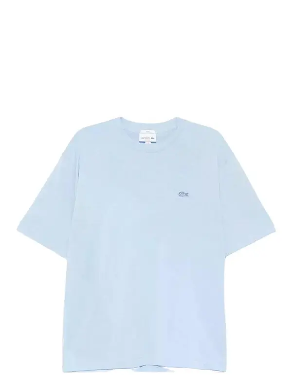 Lacoste Logo-embroidered T-shirt - Blue