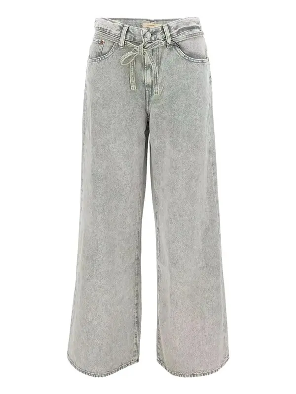 LEVI'S Tie-waist Wide-leg Jeans - Grey