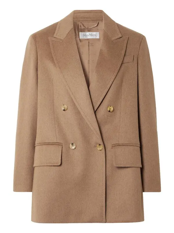 Max Mara Olimpia Hair Blazer - Brown
