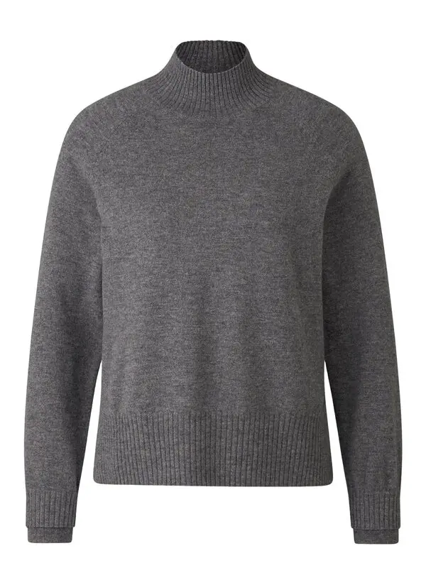 Bogner Virgin Wool Pullover - Anthracite