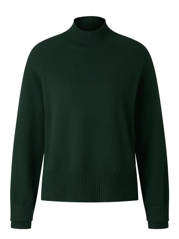 Bogner Virgin Wool Pullover - Dark Green
